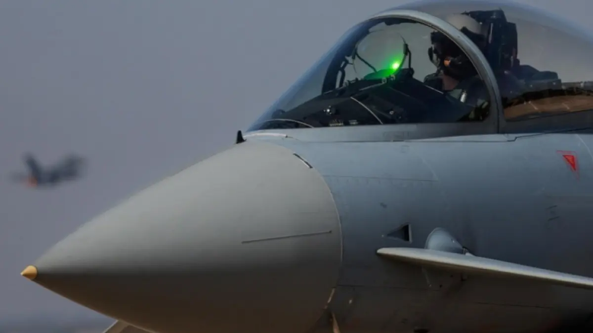 Eurofighter Typhoon italiene întăresc securitatea spațiului aerian al ...